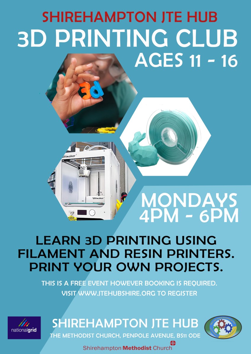 3D Printing Club – Shirehampton Hub